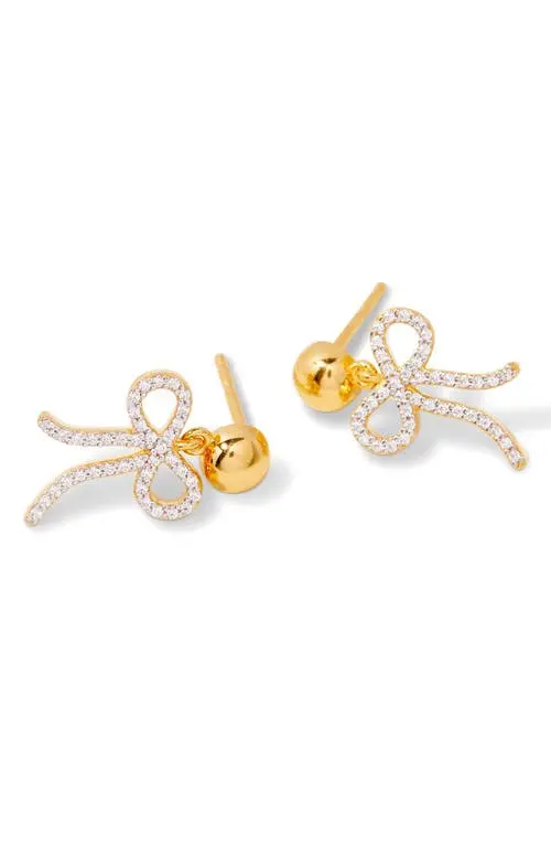 BROOK & YORK Adeline Bow Drop Earrings