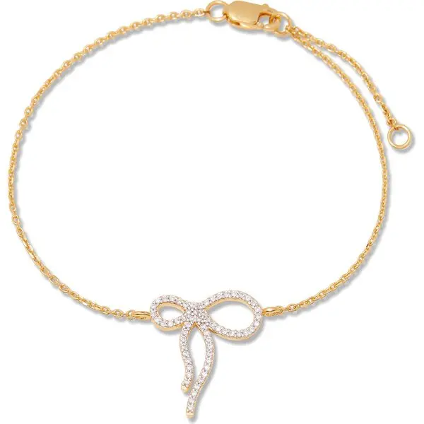 BROOK & YORK Adeline Bow Bracelet - Gold