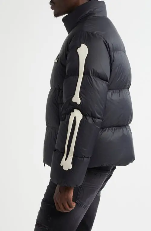 Amiri Bones Down Puffer Jacket - Black