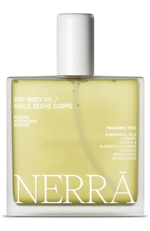 NERRĀ The Dry Body Oilfragrance Free - No Color