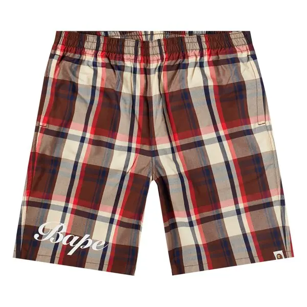 A BATHING APE Check Shorts