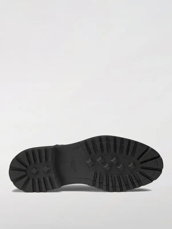 DOUCAL'S Brogue Shoes With Buckle Detailing - Graphite
