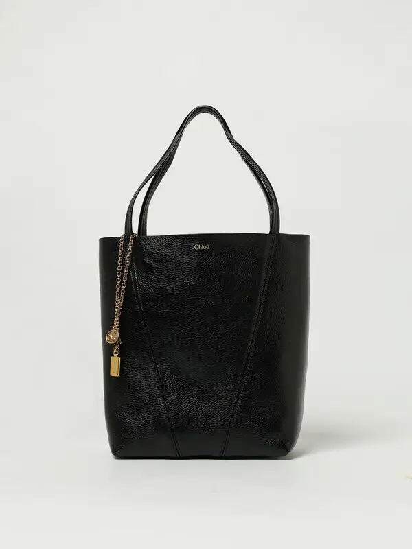 Chloé Spin Tote Bag - Black