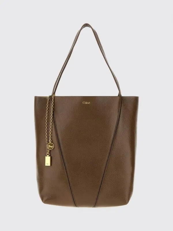 Chloé Spin Tote Bag - Camel