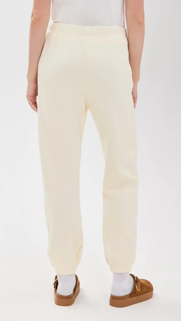 Donni. Eco Terry Sweatpants - Creme