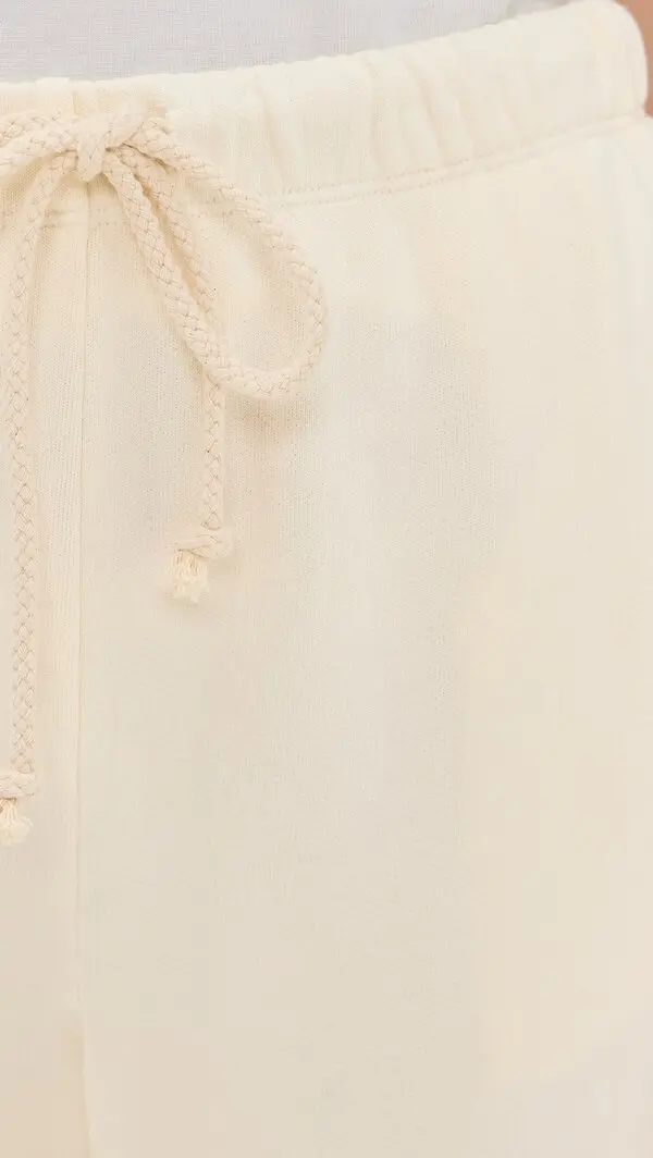 Donni. Eco Terry Sweatpants - Creme
