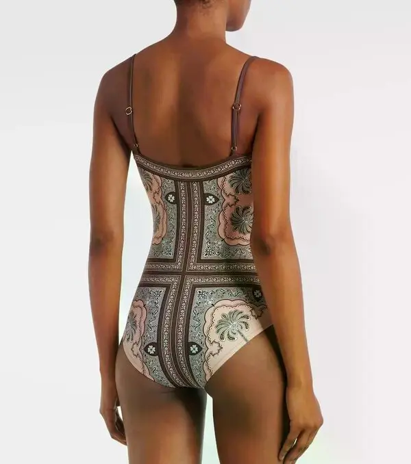 La DoubleJ Elle Printed One-piece Swimsuit - Multicoloured