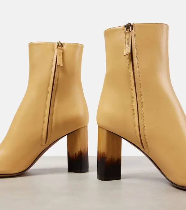 Chloé Georgia Leather Ankle Boots