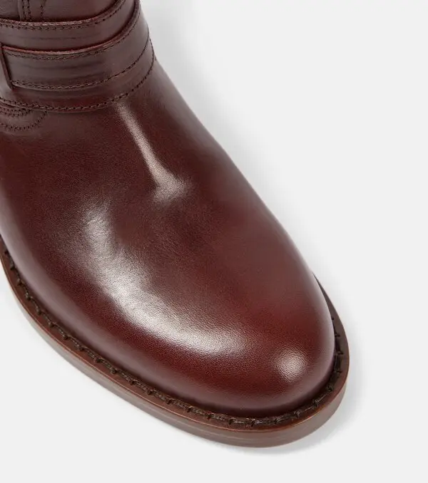 Isabel Marant Étoile Heiko Leather Ankle Boots - Brown