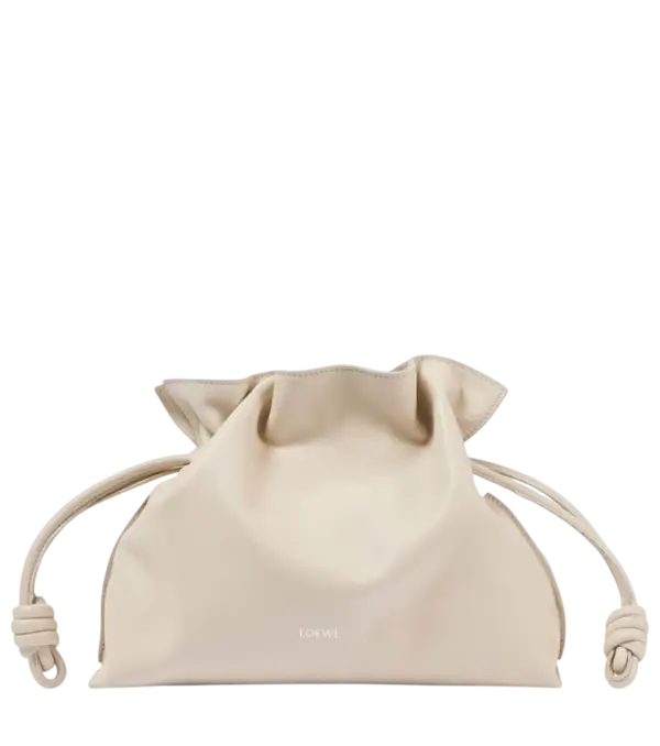 Loewe Flamenco Medium Leather Clutch