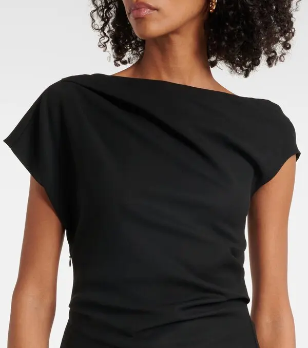 Simkhai Saskia Draped Off-shoulder Top