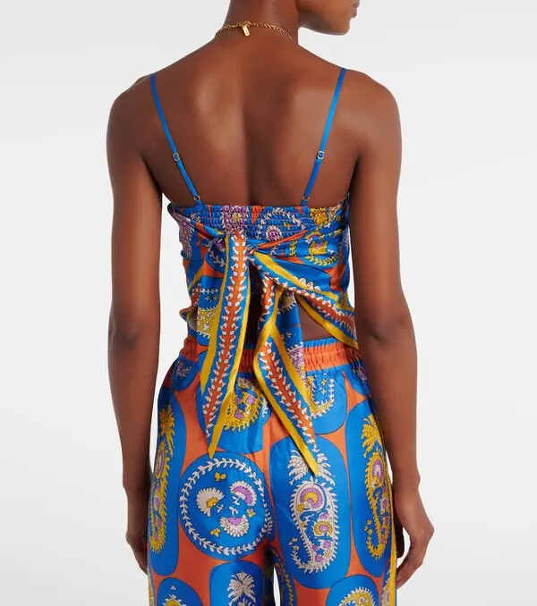 ALEMAIS Alémais Flores Printed Top - Multicoloured