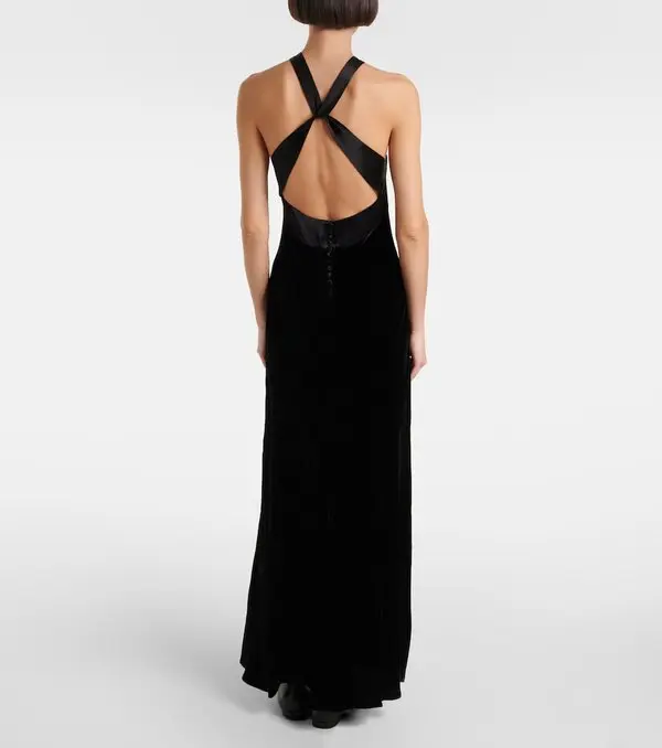 Rixo Losanna Maxi Dress - Black