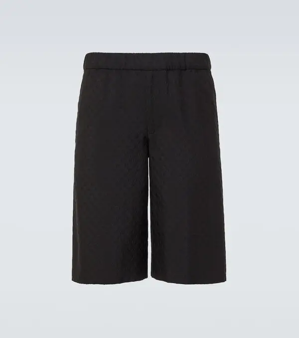 Alexander McQueen Skull Bermuda Shorts