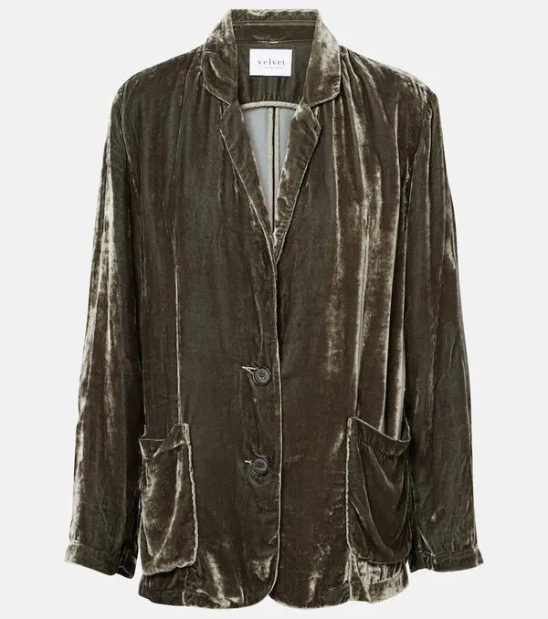 Velvet By Graham & Spencer Kyla Blazer - Grey