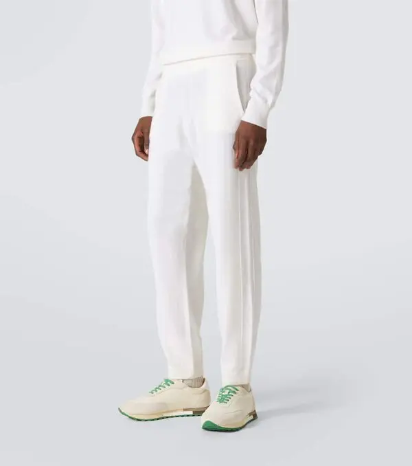 ALLUDE Wool And Cashmere Sweatpants