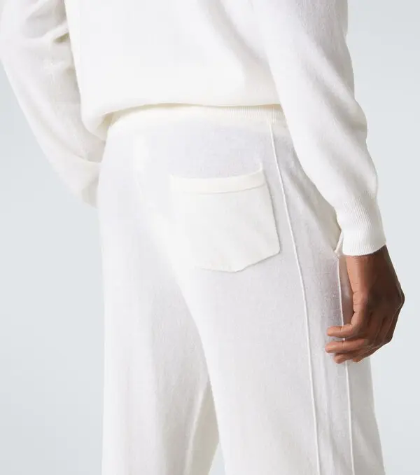 ALLUDE Wool And Cashmere Sweatpants