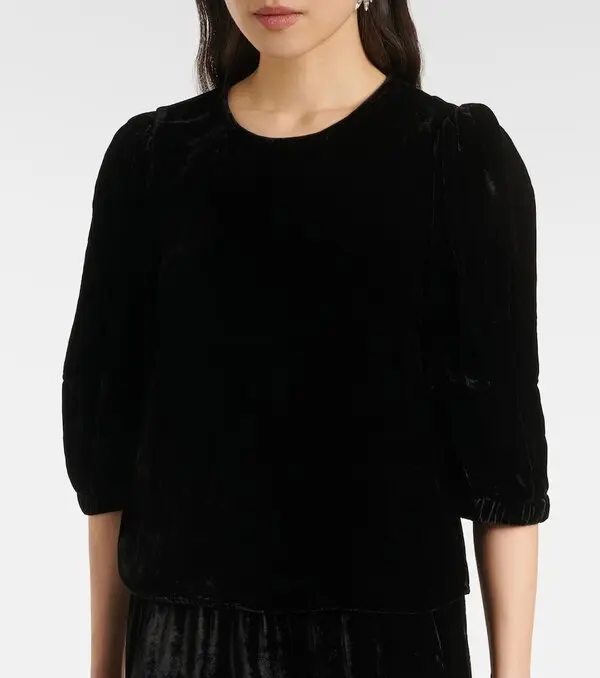 Velvet By Graham & Spencer Nancy Top - Black