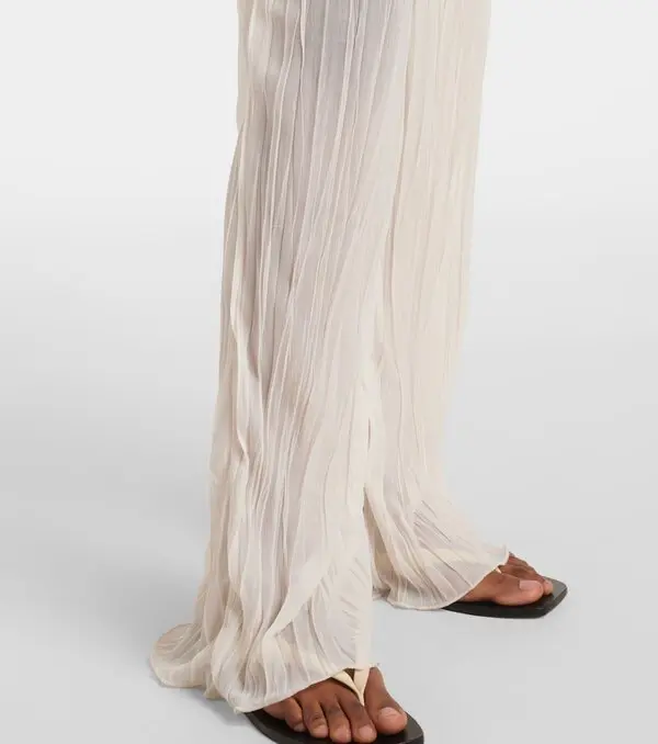 Jade Swim Amaya Wide-leg Pants Natural - White