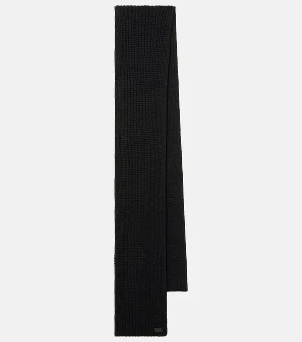 Saint Laurent Cashmere Scarf - Black