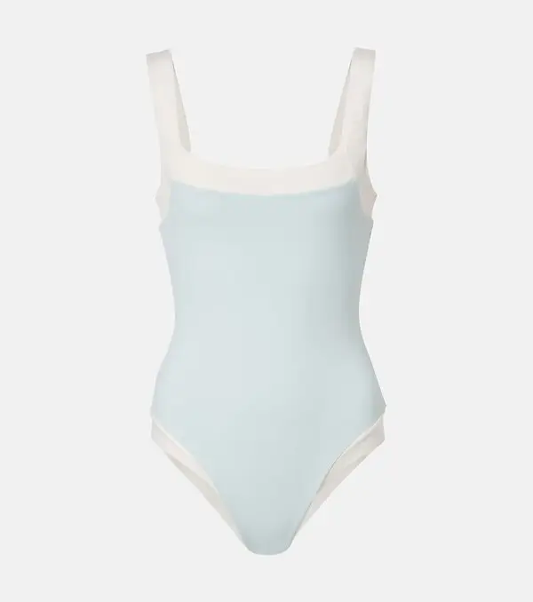 Marysia Bianco Maillot One Piece Swimsuit - Blue