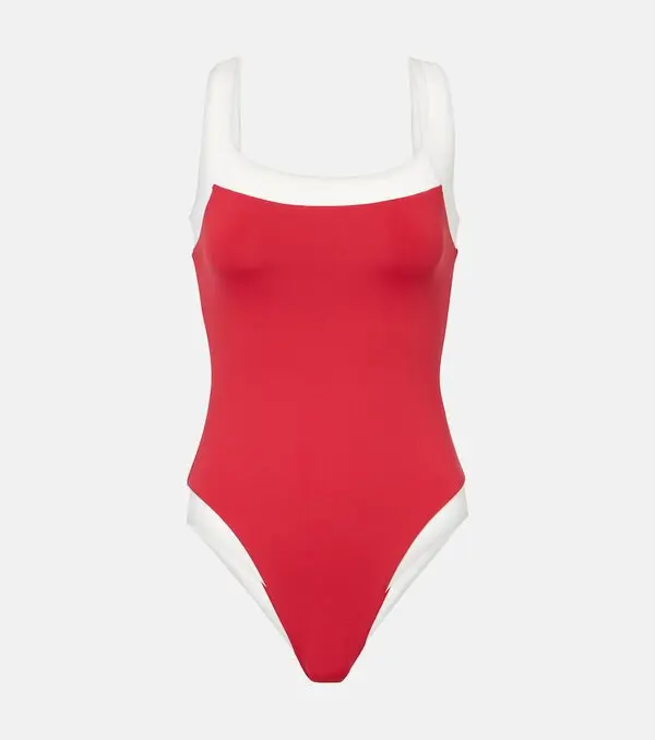 Marysia Bianco Maillot One Piece Swimsuit - Red