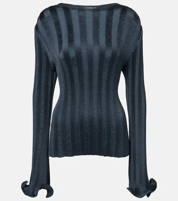 Simkhai Carys Knitted Top - Black