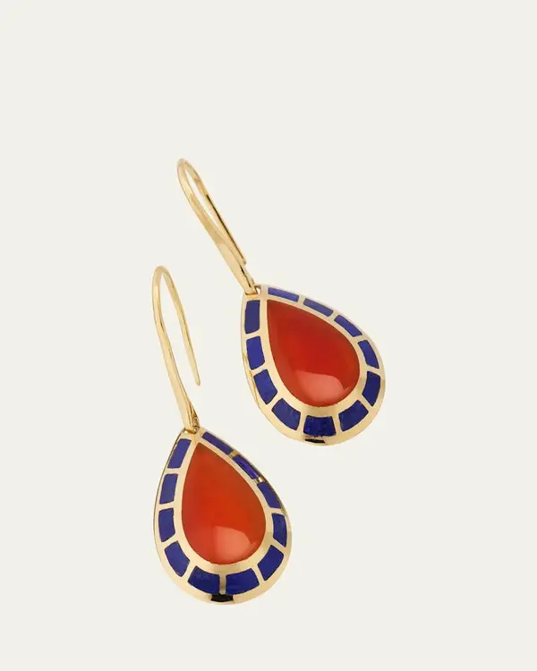JAN LESLIE Teardrop Dangle Earrings