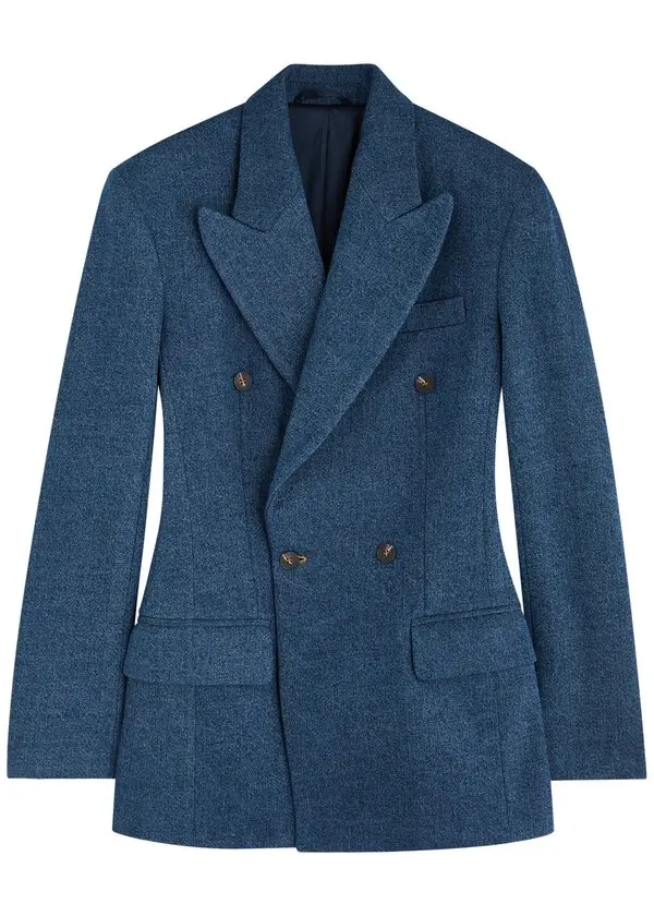 BETTTER Atlas Double-breasted Denim Blazer