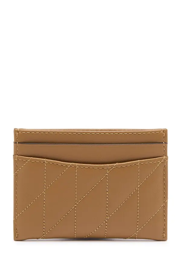 COACH Pillow Quilted Leather Card Holder