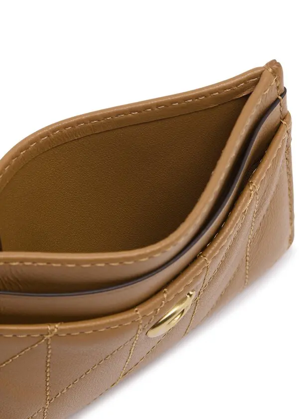 COACH Pillow Quilted Leather Card Holder