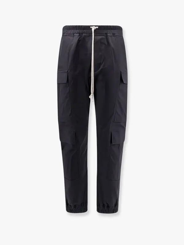 Rick Owens Mastodon Megacargo Organic Cotton Trousers - Black