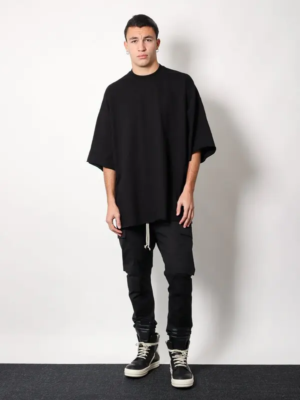 Rick Owens Mastodon Megacargo Organic Cotton Trousers - Black