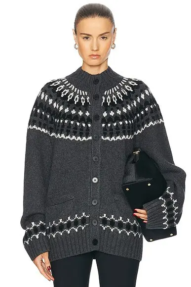 EAVES Jen Fair Isle Cardigan