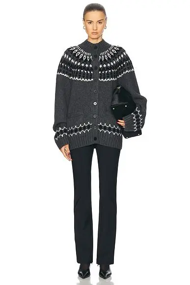 EAVES Jen Fair Isle Cardigan