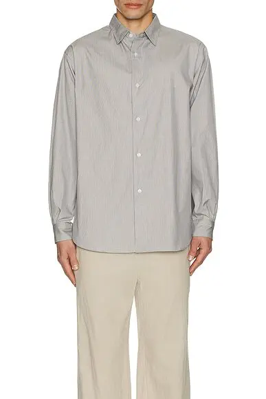 Saturdays Nyc Regular Collar Stripe Shirt