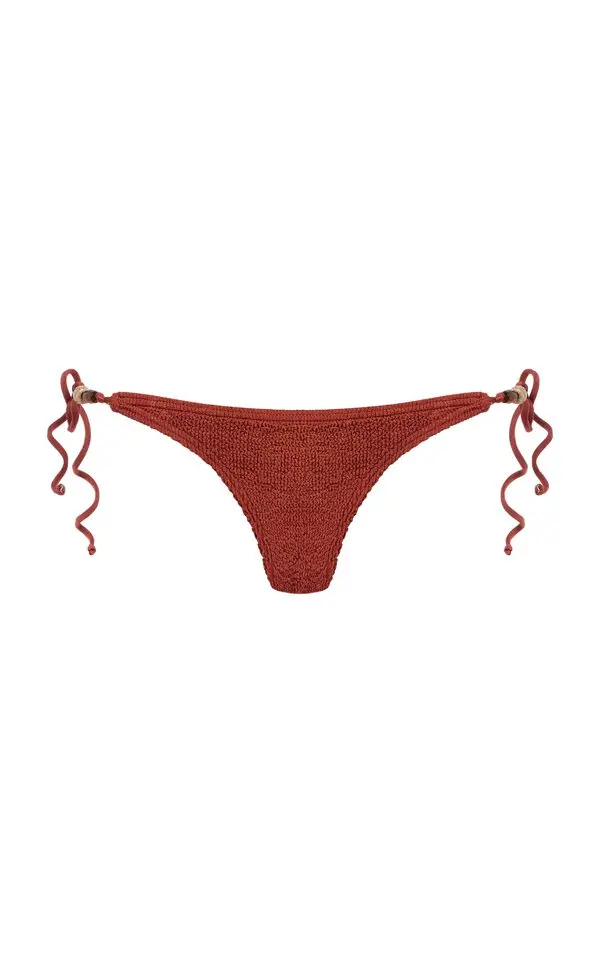 Bond Eye Vista Beaded Bikini Brief - Brown