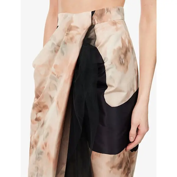 Vivienne Westwood Abstract-Pattern Maxi Skirt - Deer | Editorialist