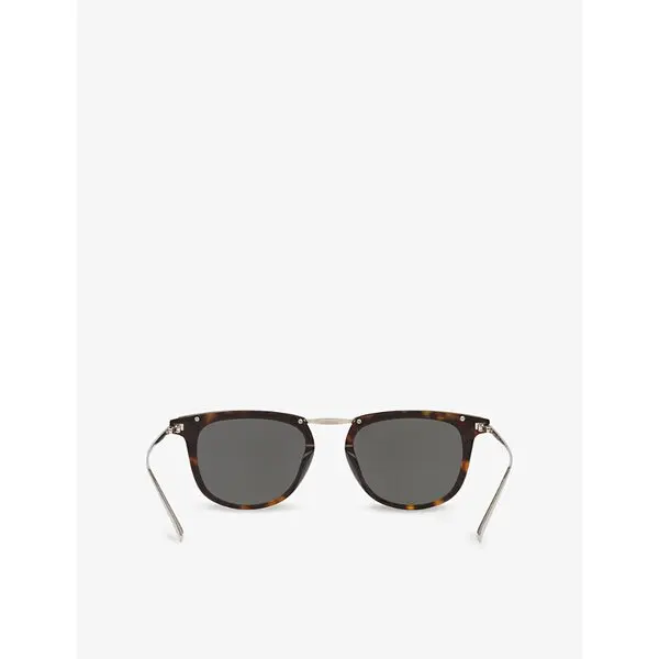 Saint Laurent Ys000620 Sl 753 Round-frame Sunglasses - Brown