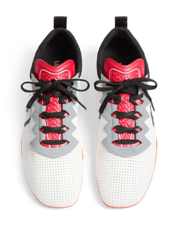 Valentino Garavani Chromathon Perforated Sneakers - White