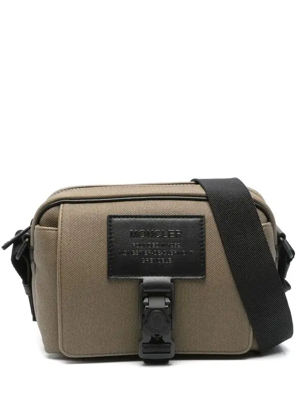 MONCLER NAKOA CROSS BODY BAG モンクレール Moncler Nakoa Cross Body Bag - Green | Editorialist