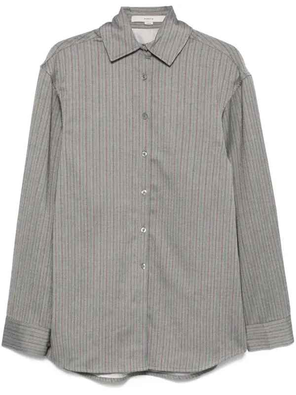 Remain Birger Christensen Herringbone-patterned Shirt