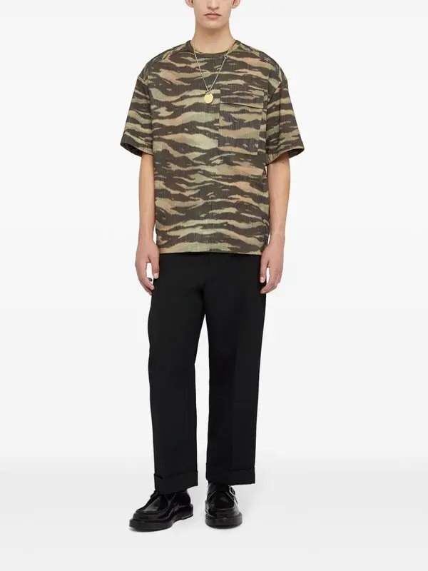JIL SANDER Printed Cotton T-shirt