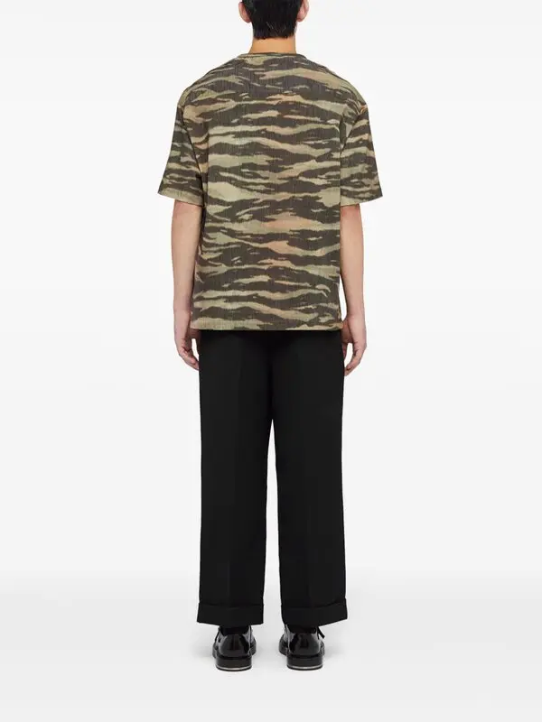 JIL SANDER Printed Cotton T-shirt