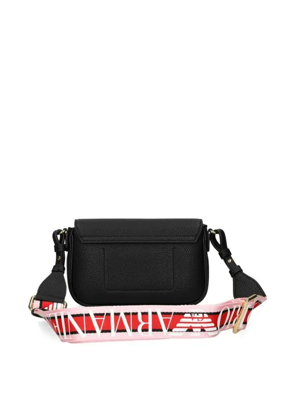 Emporio Armani Logo-print Crossbody Bag - Black
