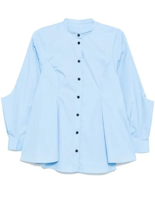 ENFOLD Round Collar Shirt