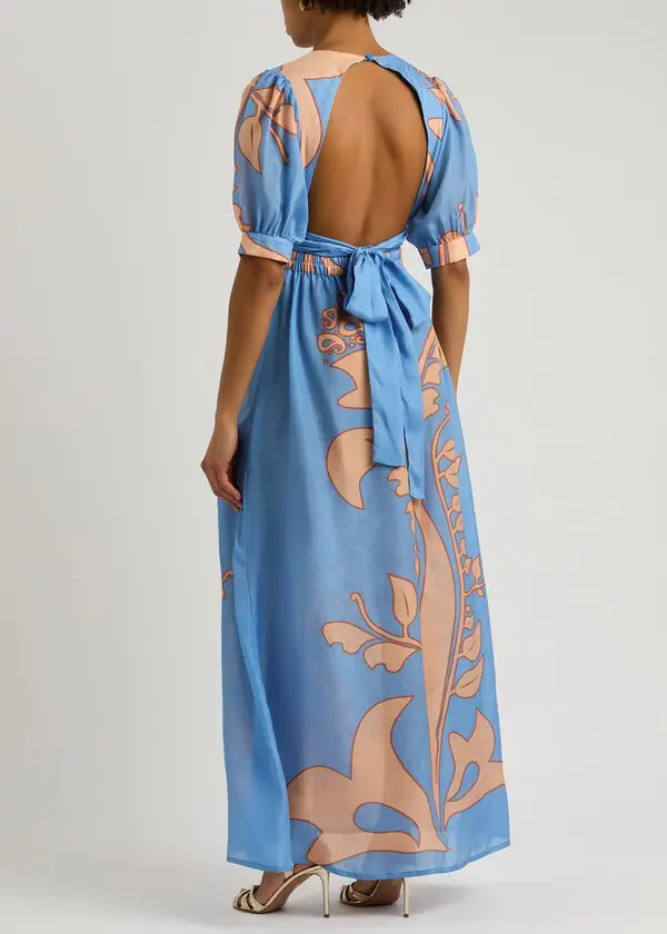 hannah artwear blue dress Rent Hannah Artwear Blue Dress UK 6