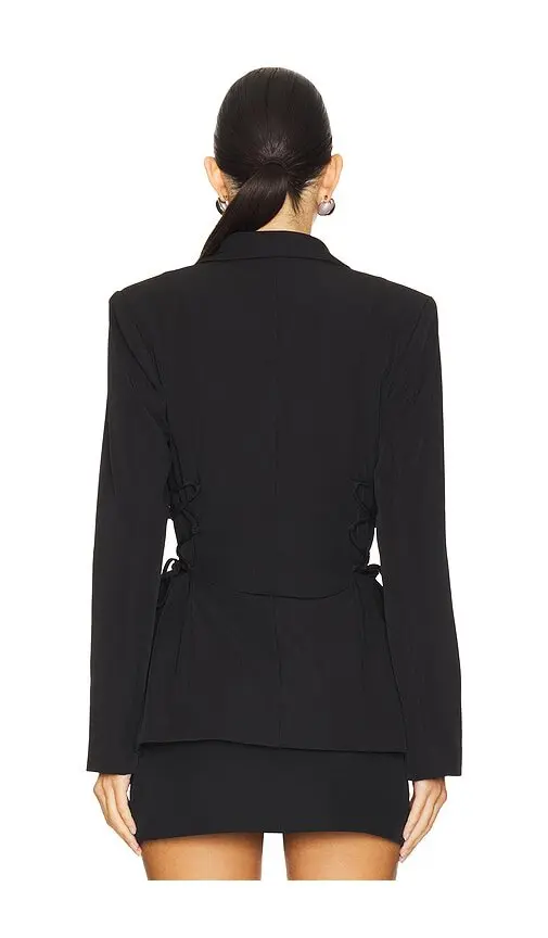 Superdown Jennifer Lace-up Blazer