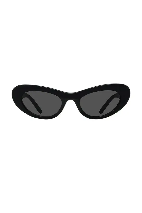 Loewe Slim Sunglasses - Shiny Black & Smoke