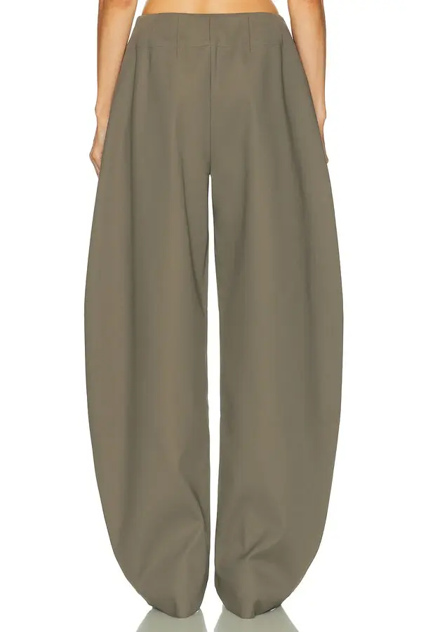 EAVES Mai Sculptural Compact Suiting Pant